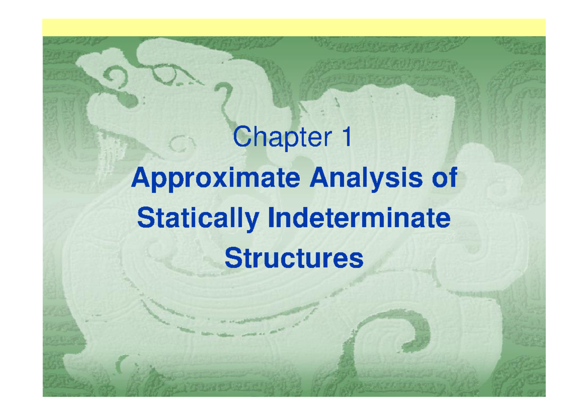 Pdf - Approximate Analysis of Indeterminate Trusses (Trusses with Double Diagonals) - Chapter 1 ...