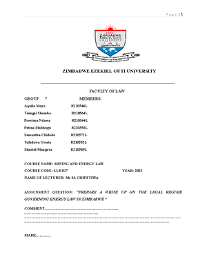 5 THE Structure OF THE Courts IN Zimbabwe AND Their Jurisdiction - 5 ...
