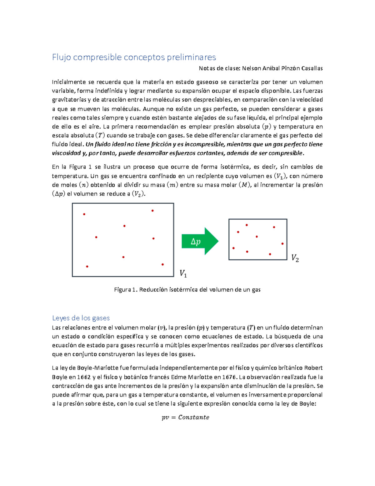 4 1. Flujo compresible conceptos preliminares - Flujo compresible ...