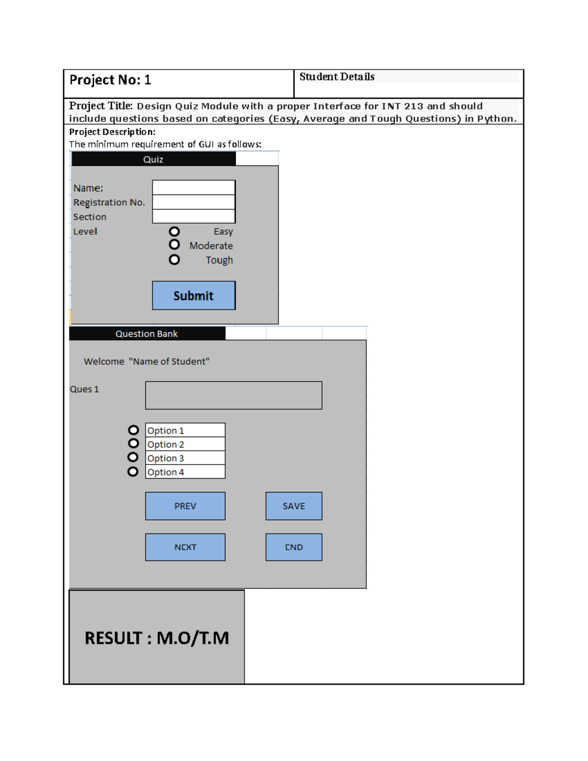 Project Description - Project No: 1 Student Details Project Title ...
