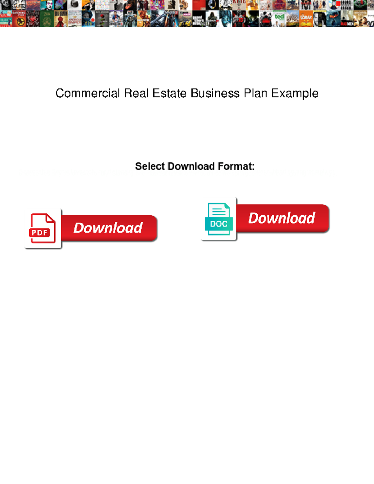 Commercial real estate business plan example - Principle of accounting ...