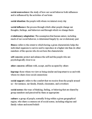 Principles of Social Psychology Chapter 1.4 - “Is Social Psychology ...