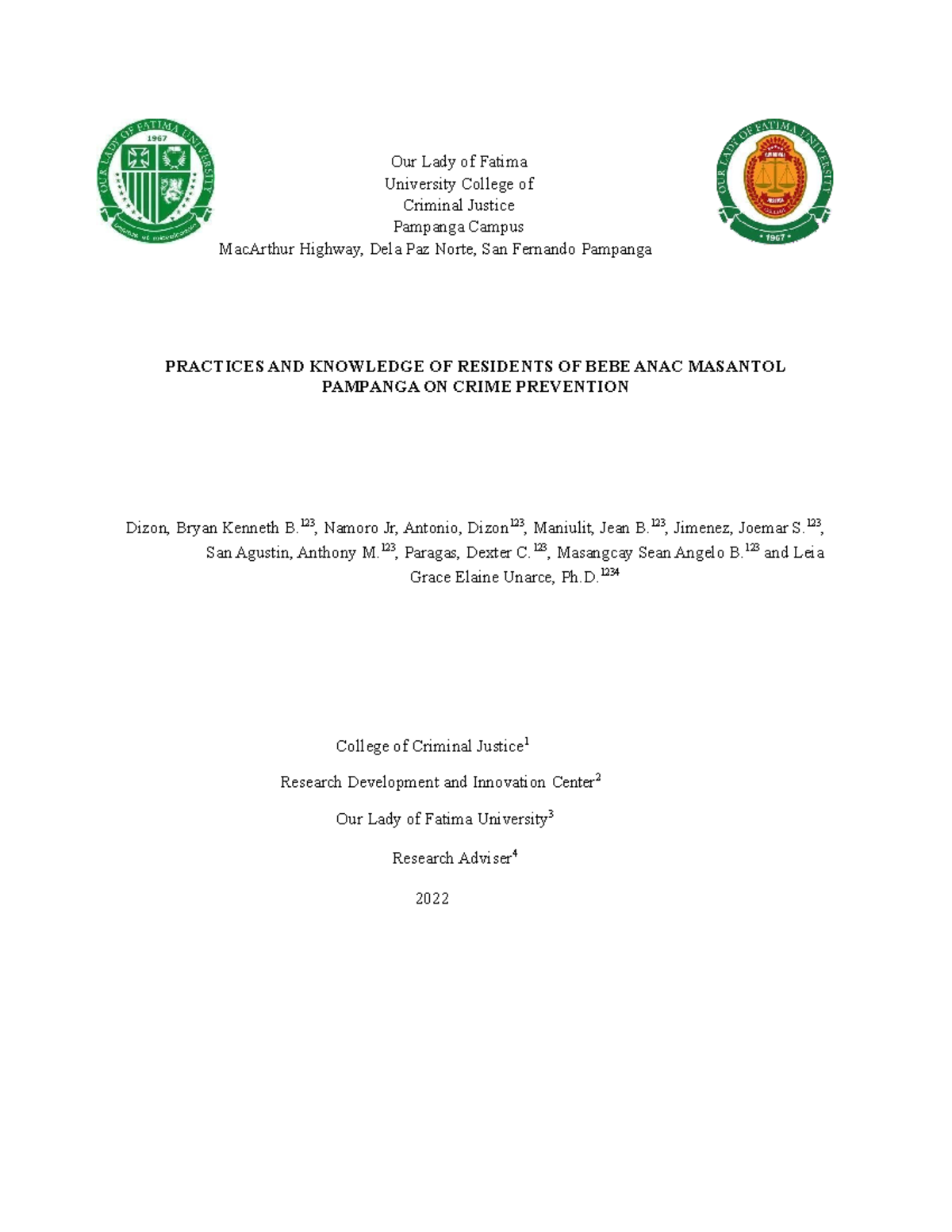 Inbound 8326755153231166590 - Our Lady of Fatima University College of ...
