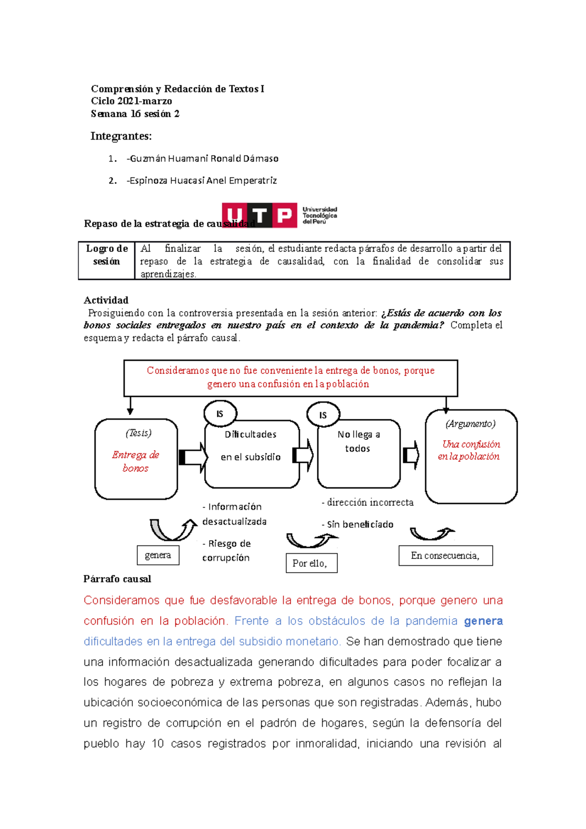 S16.s2 Repaso de causalidad Marzo 2021 - Comprensión y Redacción de ...