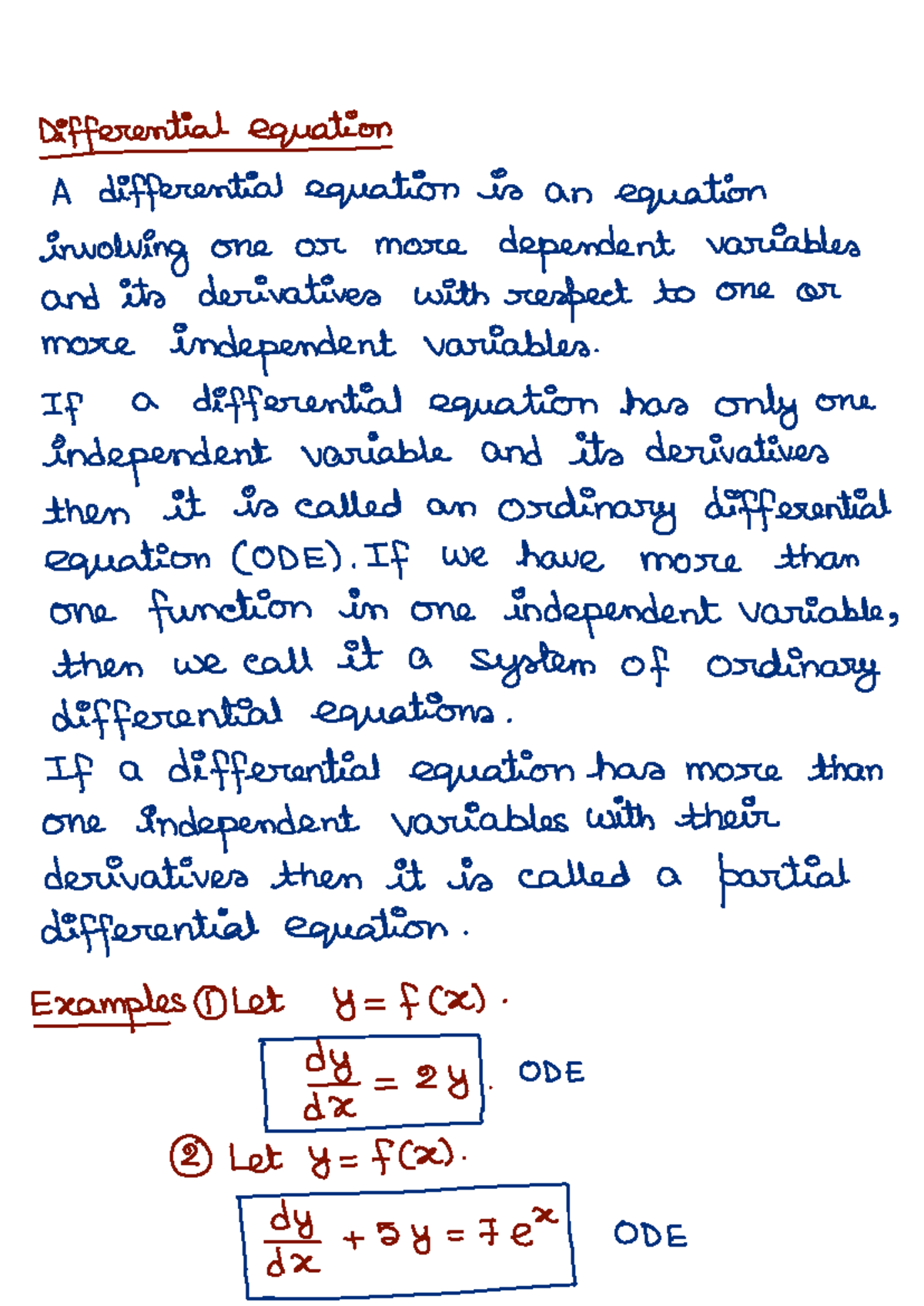 DE-2nd and higher order - Linear algebra and linear differential ...