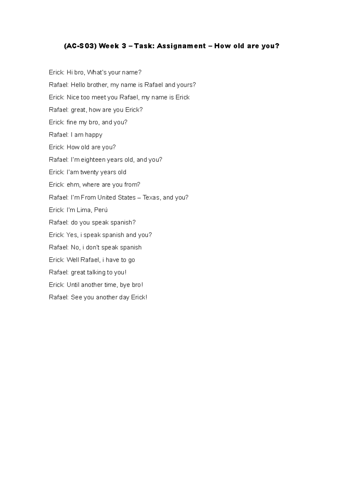 (AC-S03) Week 3 – Task (1) - (AC-S03) Week 3 – Task: Assignament – How ...