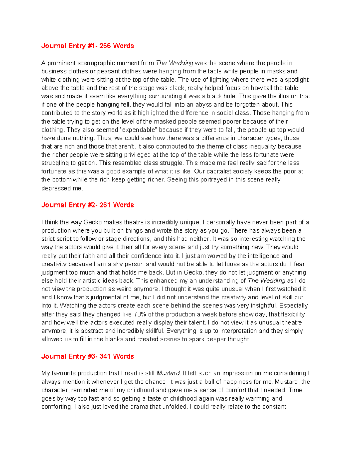 Module 16 Journal Entries - Journal Entry #1- 255 Words A prominent ...