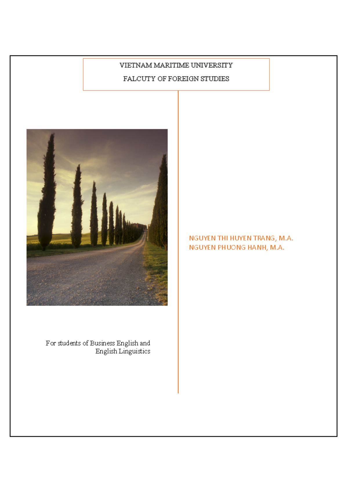 Writing 1 - Ghjj - For students of Business English and English ...
