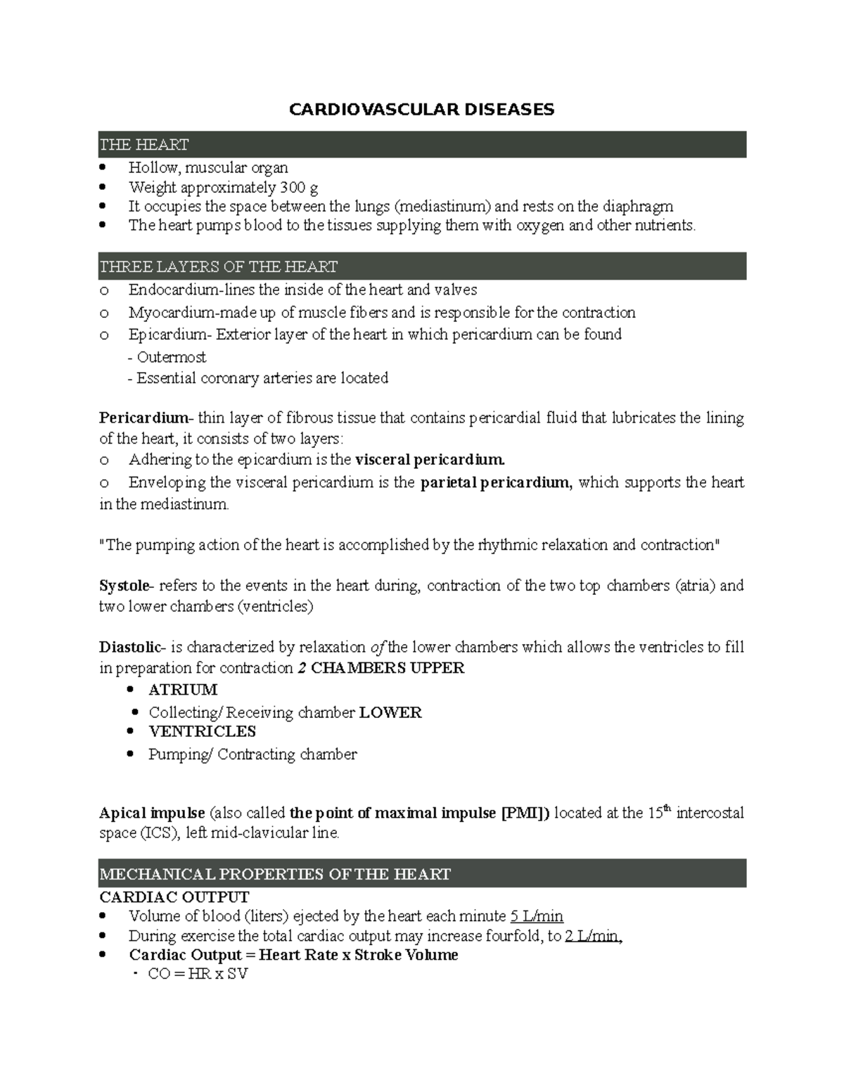 Cardiovascular - One of the essential system of our body ...