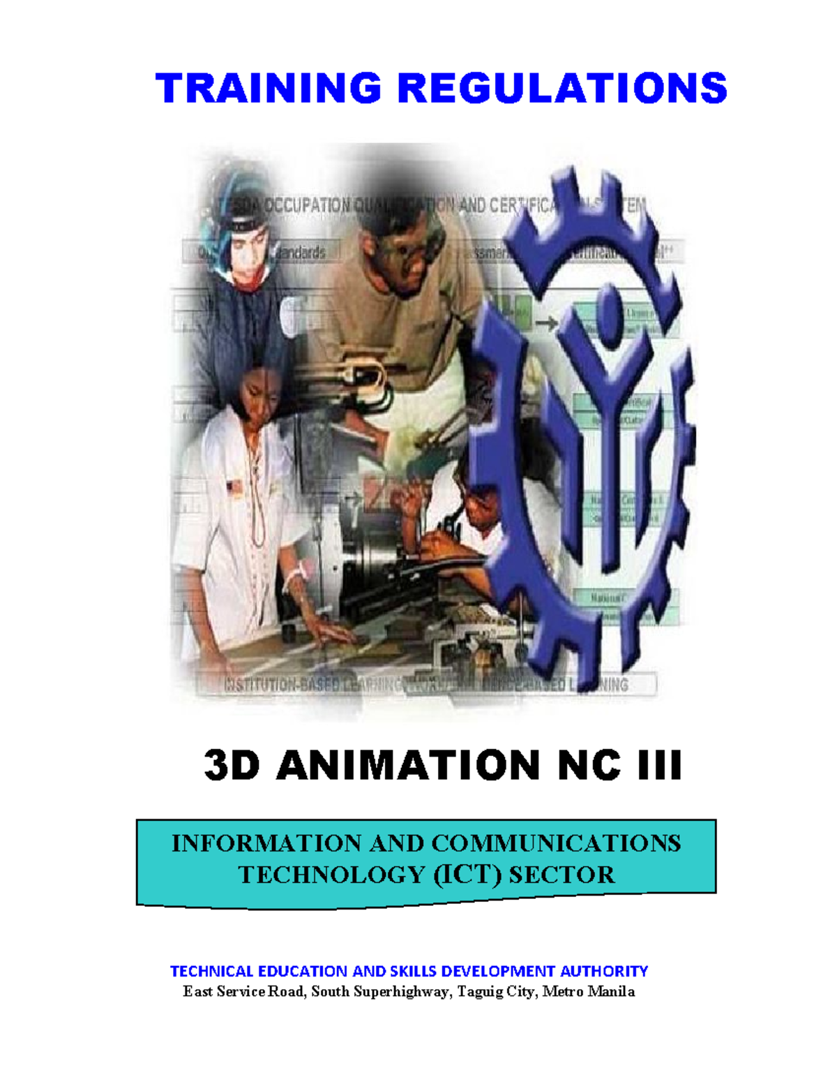3D Animation Nciii - 3D ANIMATION NC III TRAINING REGULATIONS ...