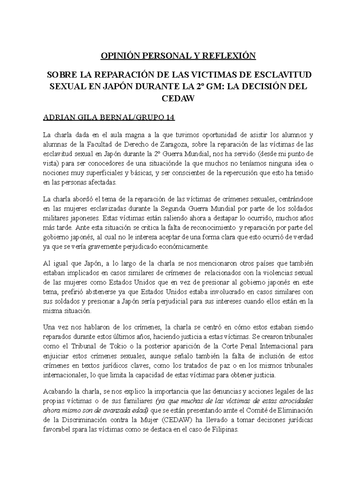 GILA P6 Charla contra la violencia sexual en japon tras la 2GM ...