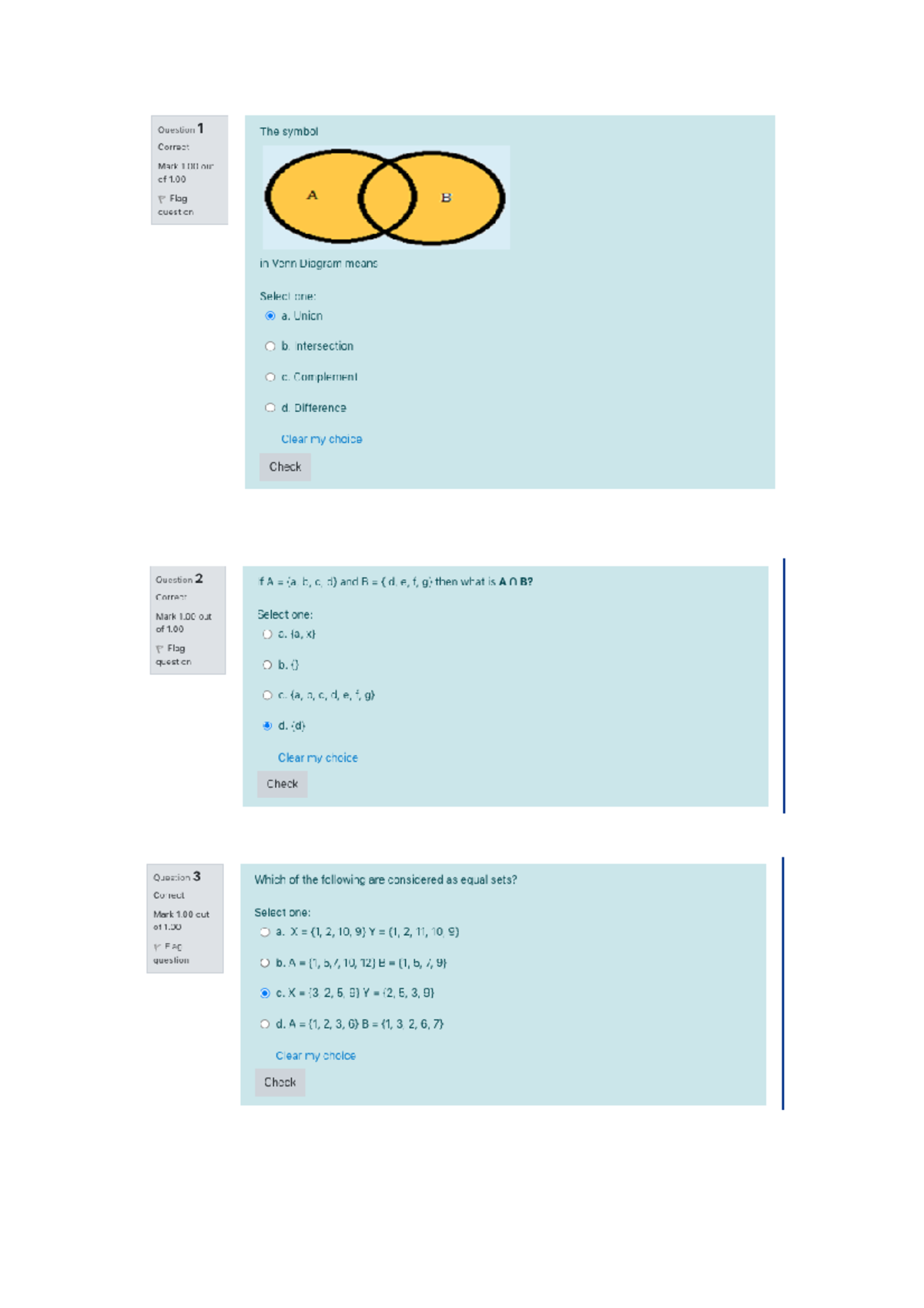 Week 5 -Quiz - All answer of assignment - Discrete Mathematics - Studocu