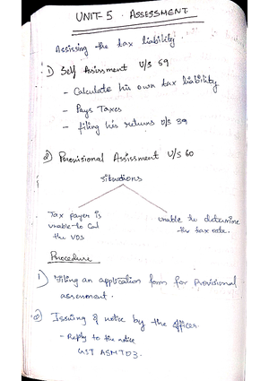 V - GST Terminologies - Theory and practice of gst - Studocu