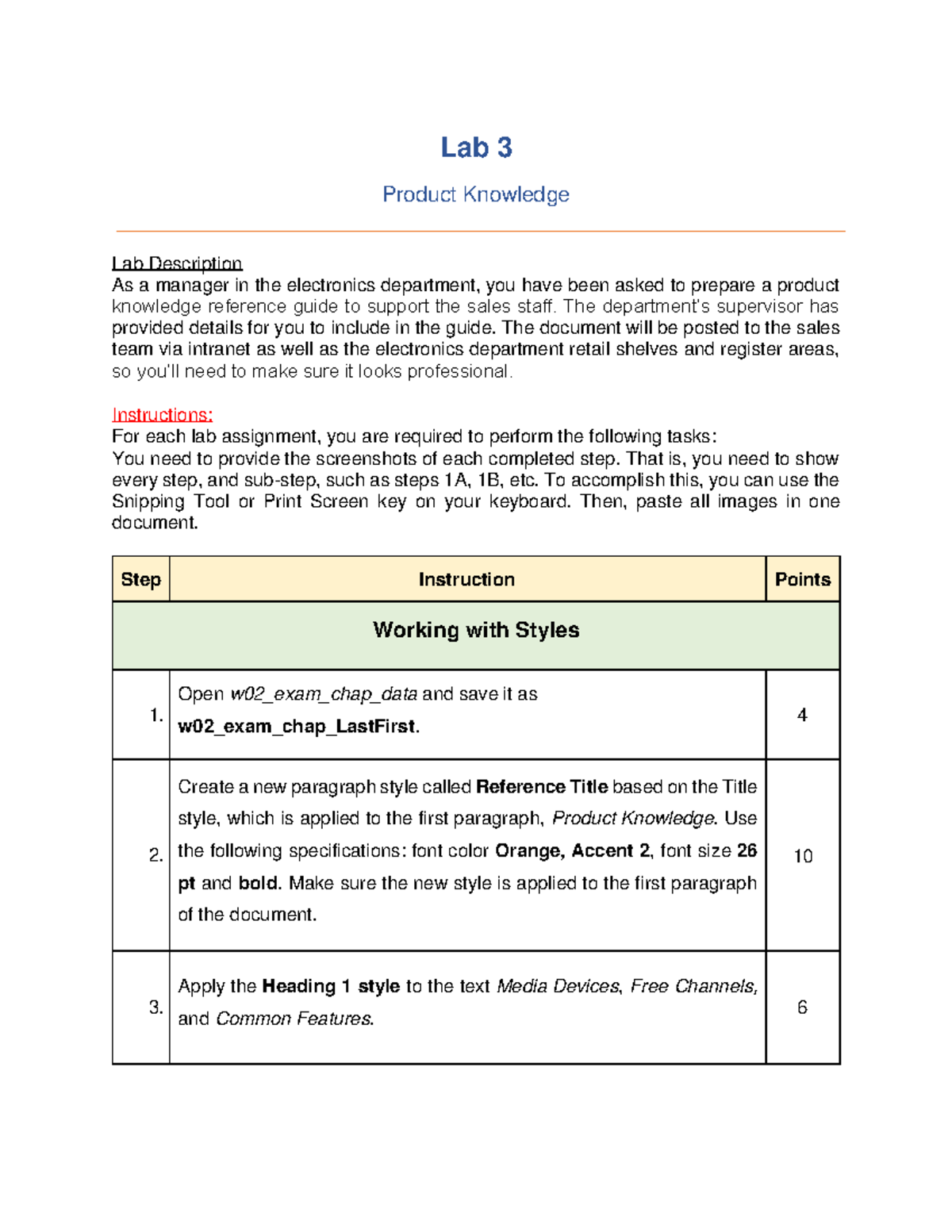 Lab3Office 365 - Lecture Instructions - COSC 1335 - UTPB - Studocu