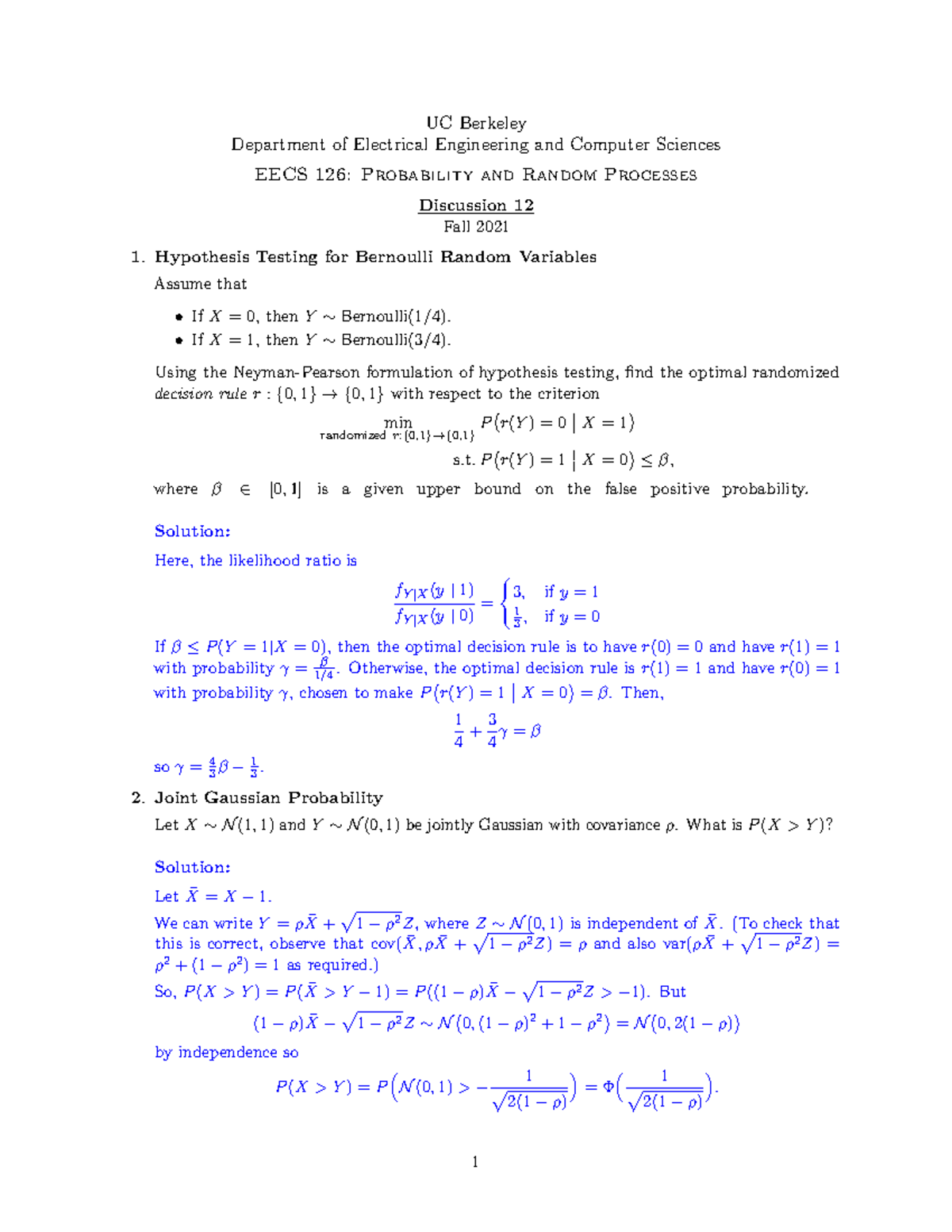Dis12-sol - Dis12-sol - UC Berkeley Department of Electrical ...