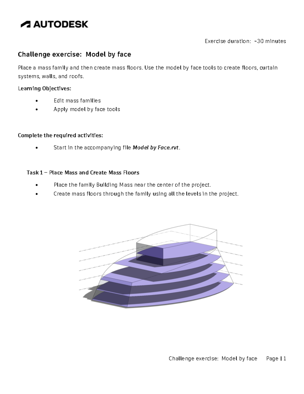 22010 8 CE M8 01 Model By Face - Exercise duration: ~30 minutes ...