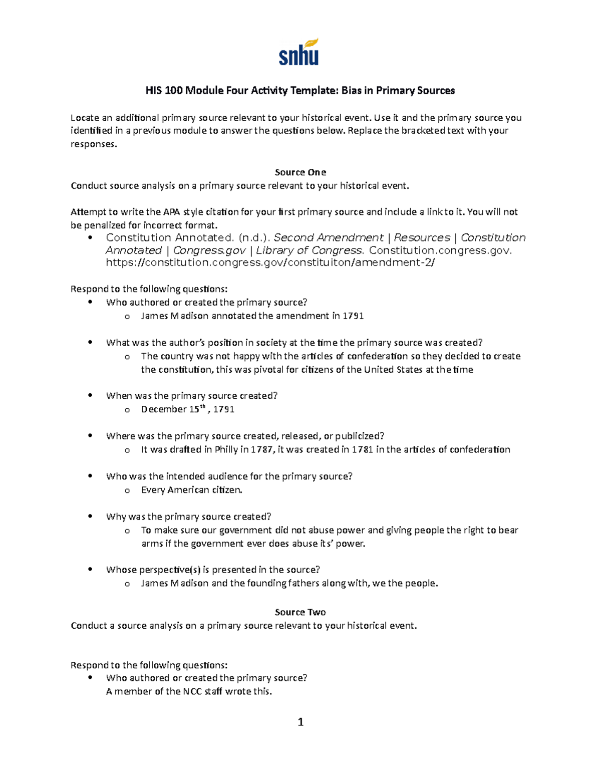 HIS 100 Activity 4-1 - His 100 document, this will help guide you ...