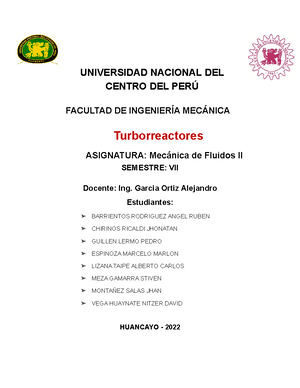 [PDF] 3a Ciclo Termodinámico Del Turborreactor WIAC - Mecanica Fluidos - Studocu