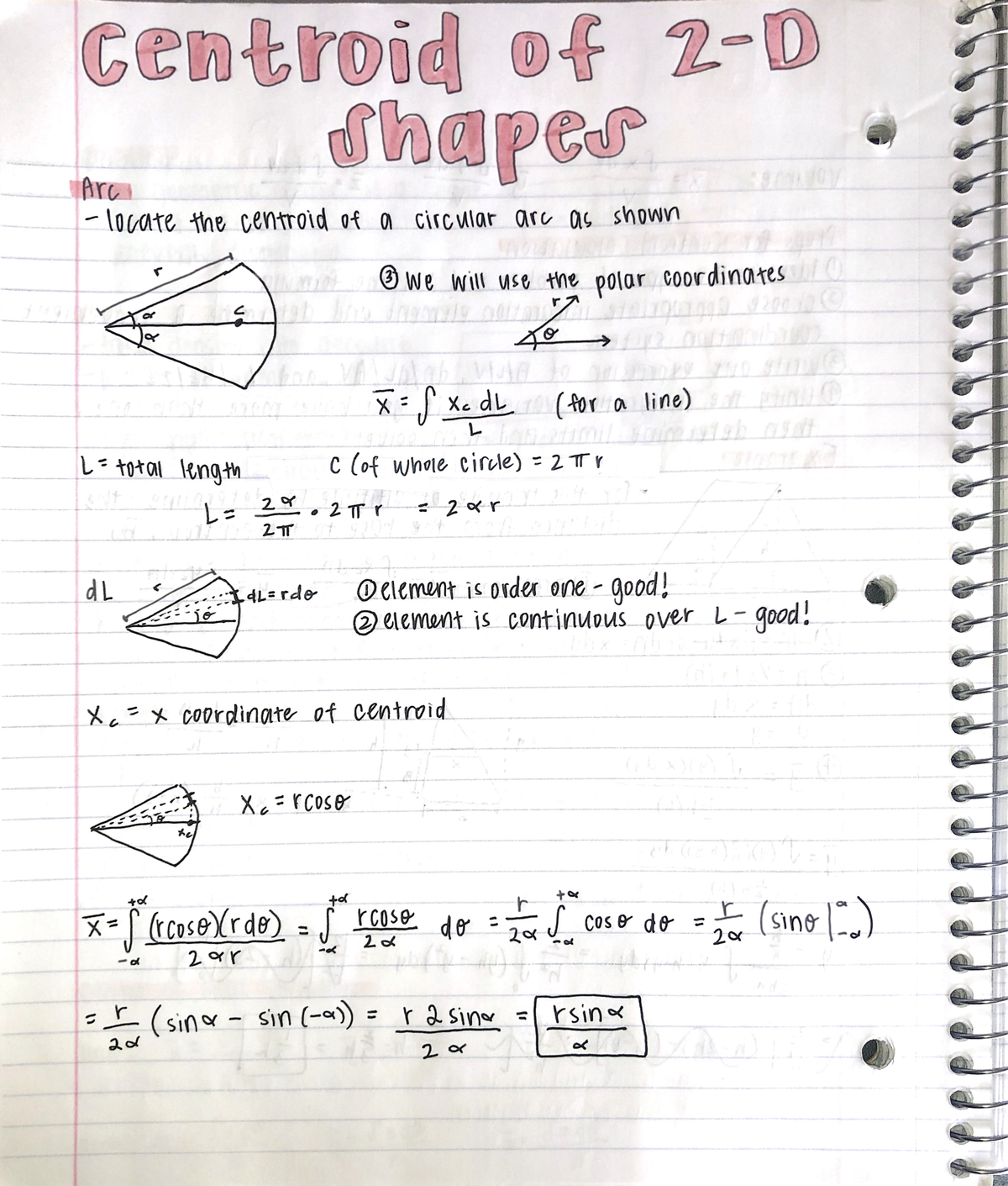Centroids notes - COE 2001 - Studocu