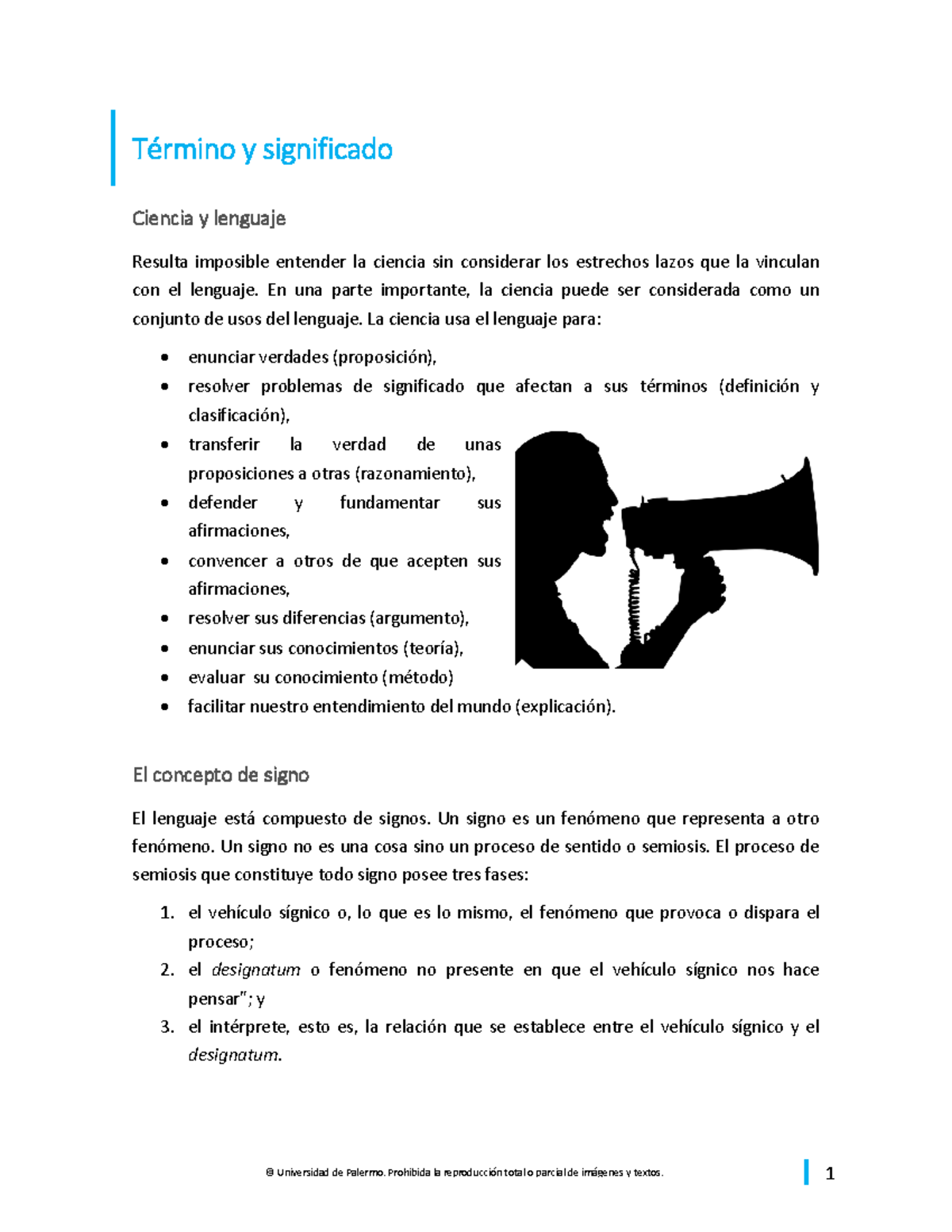 Término y significado - unidad 1 - TÈrmino y significado Ciencia y ...