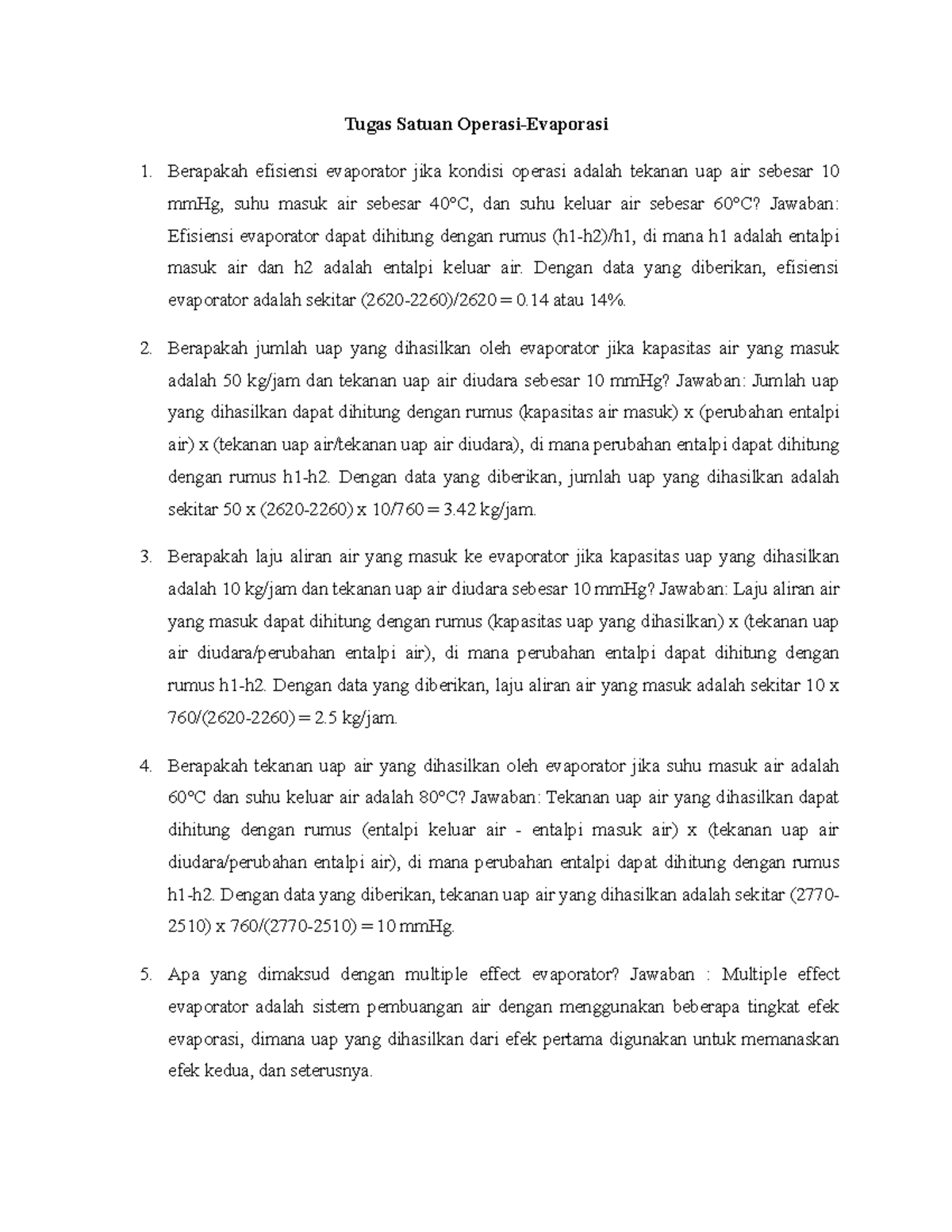 Tugas Satuan Operasi-evaporator - Tugas Satuan Operasi-Evaporasi ...