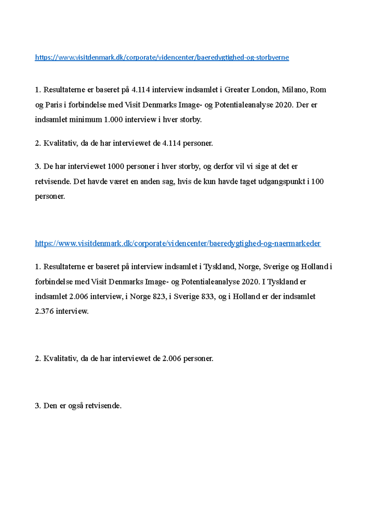 Observationer - visitdenmark/corporate/videncenter/baeredygtighed-og ...