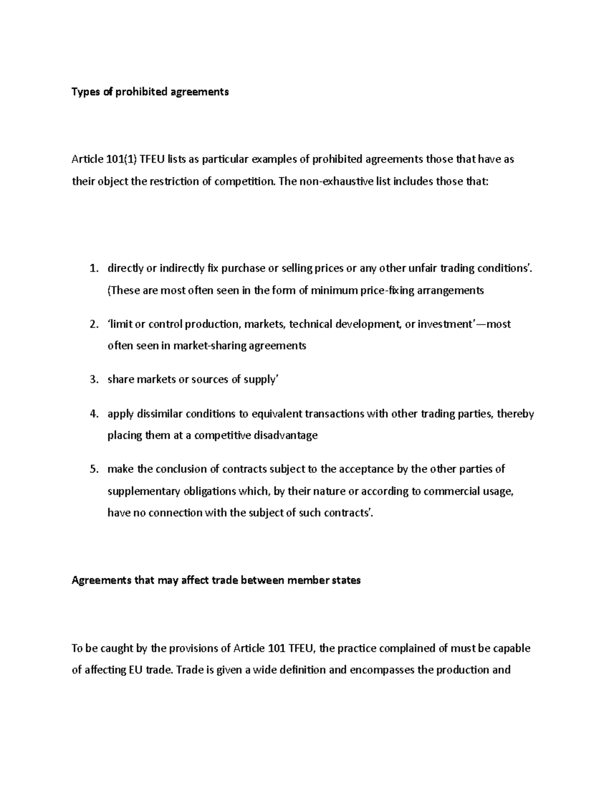 Types Of Prohibited Agreements Types Of Prohibited Agreements Article types-of-prohibited-agreements-types-of-prohibited-agreements-article