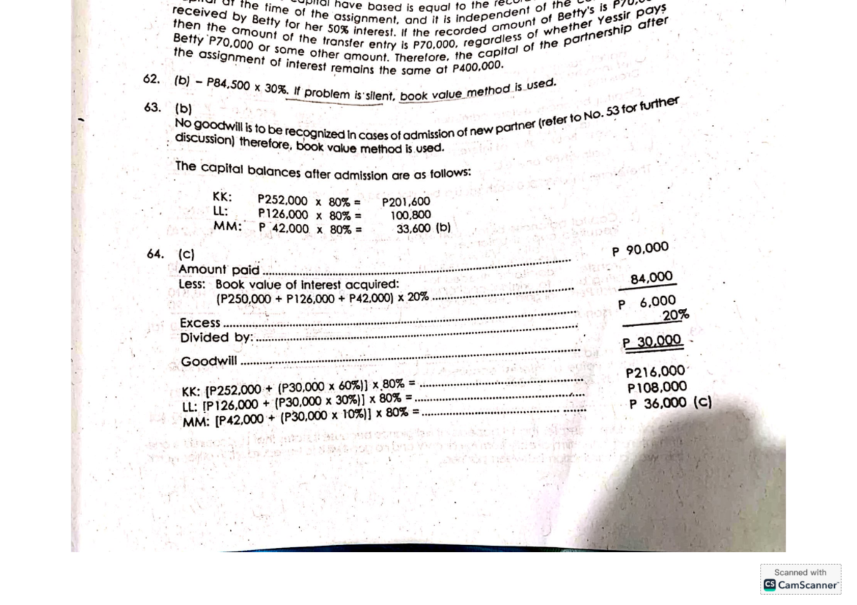 Dayag- Dissolution- Solutions - received then the Betty for of her the assignment, and is equal ...