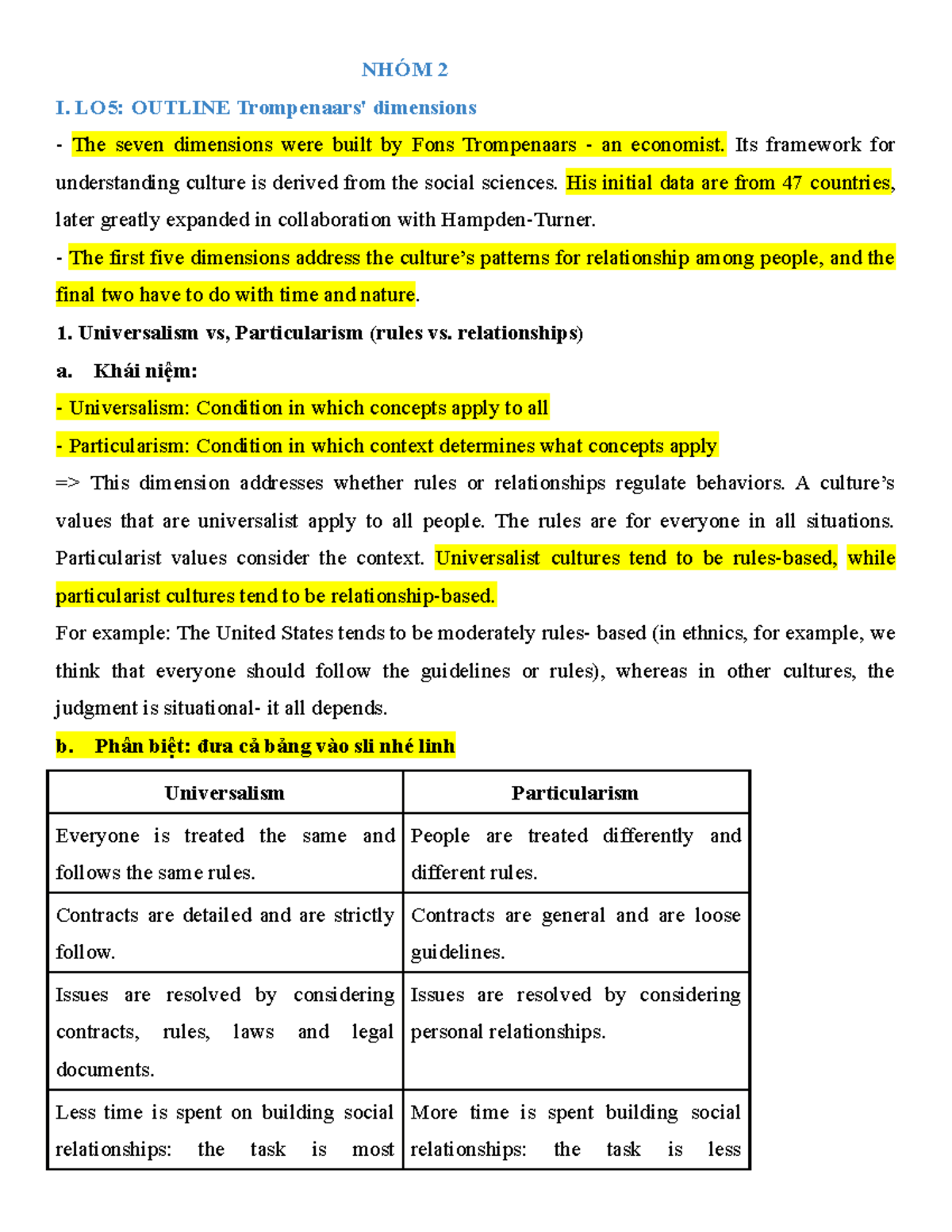 LO5 chapter 4 sociocultural forces - NH伃ĀM 2 I. LO5: OUTLINE ...