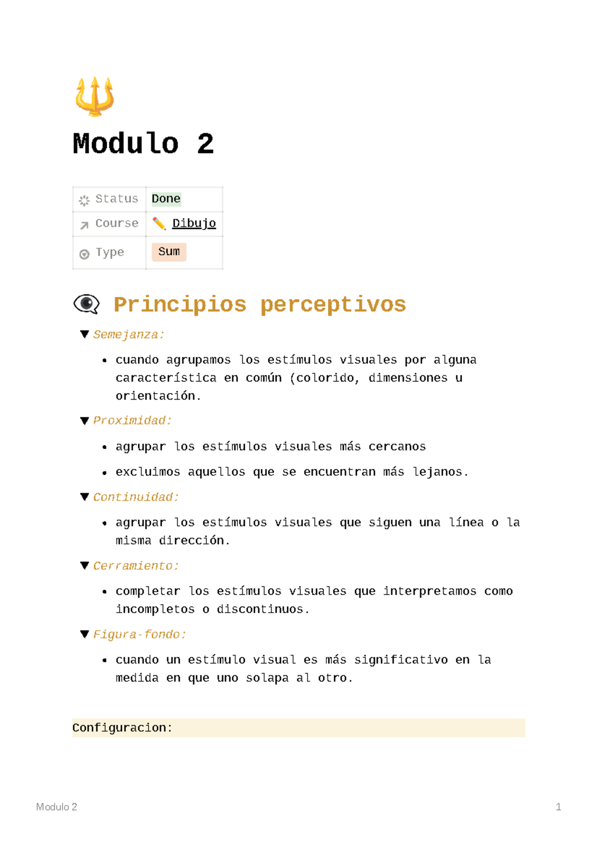 Dibujo m2 - 🔱 Modulo 2 Status Done Course Dibujo Type Sum Principios ...