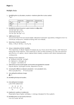 How to get 10 on the data test chem edition - Chem Data Test ‘Cheat ...