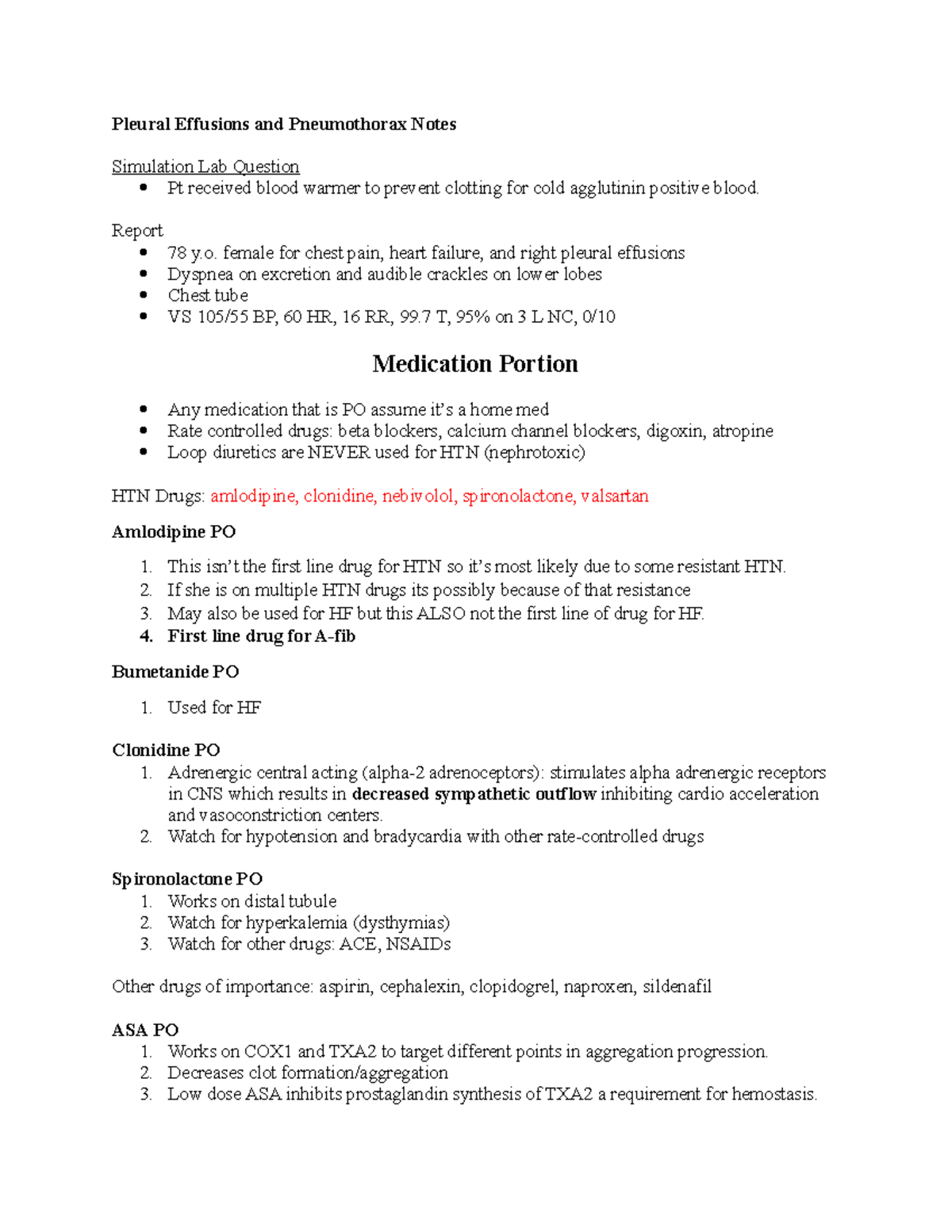 CDM notes for Pleural Effusions and Pneumothorax - Pleural Effusions ...
