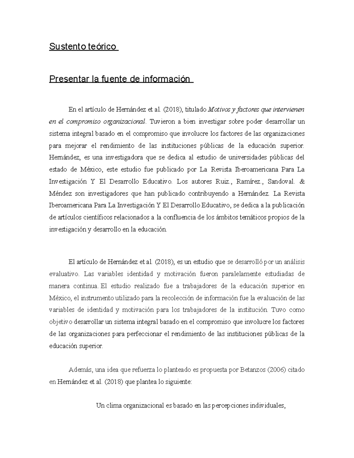 Sustento teórico Antecendentes 1 - Sustento teórico Presentar la fuente ...