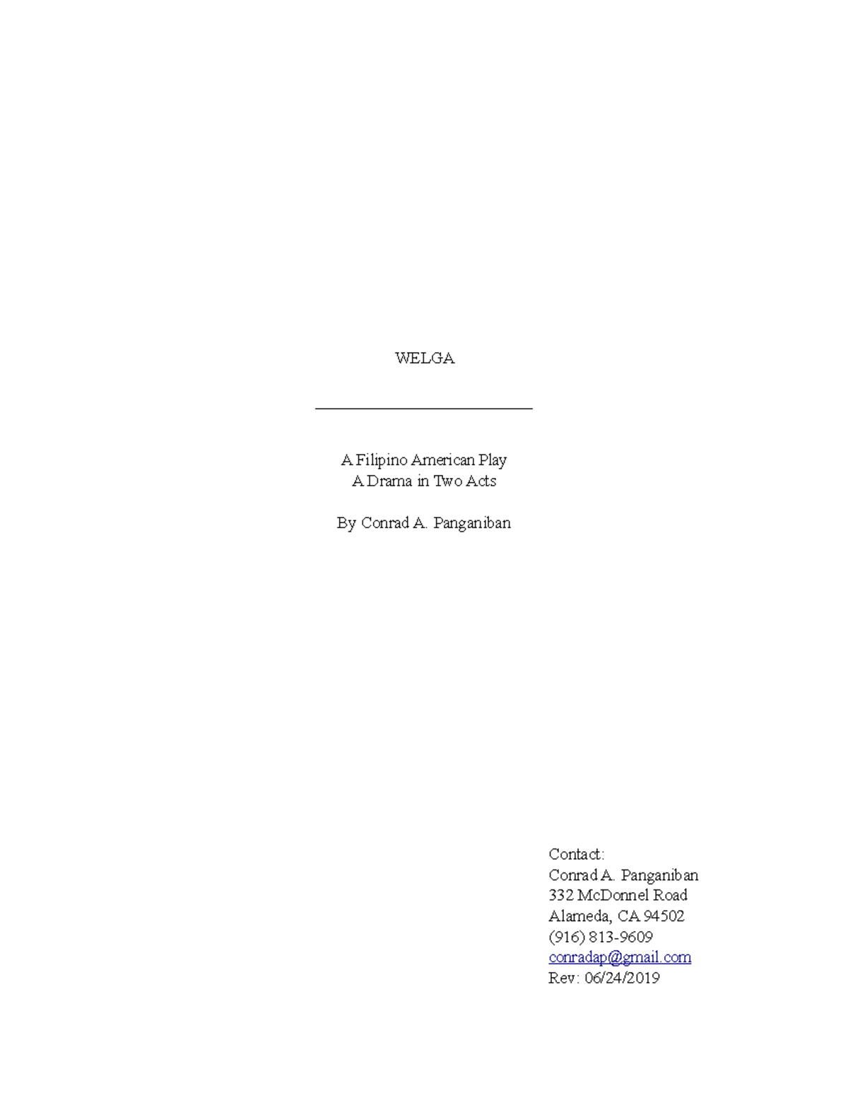 Welga by Conrad A. Panganiban rev190624 (1)-converted - WELGA A ...