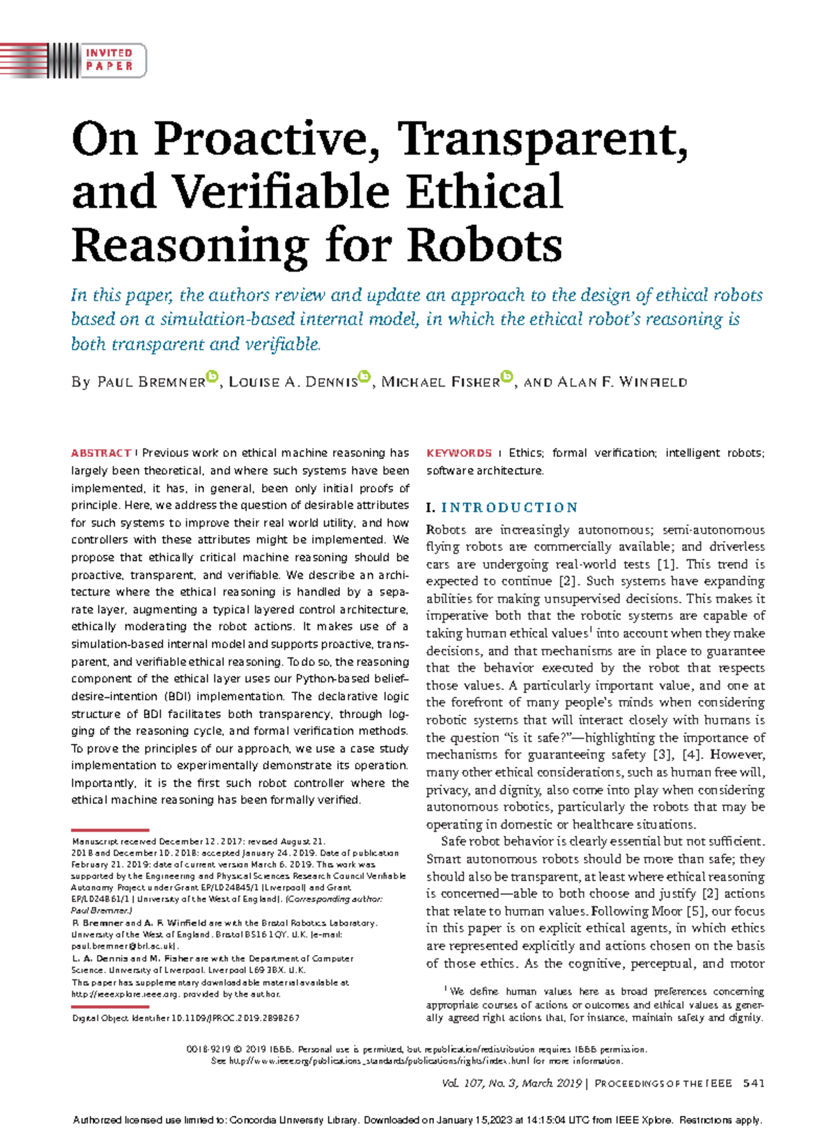 On Proactive Transparent and Verifiable Ethical Reasoning for Robots ...