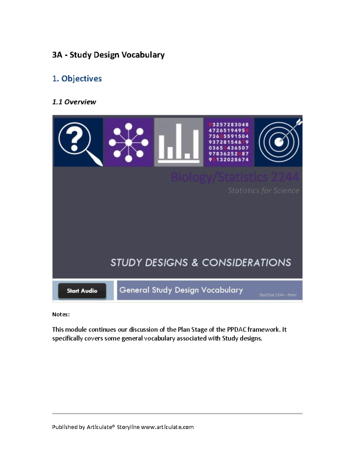 3A+-+Study+Design+Vocabulary - 3A - Study Design Vocabulary 1 ...