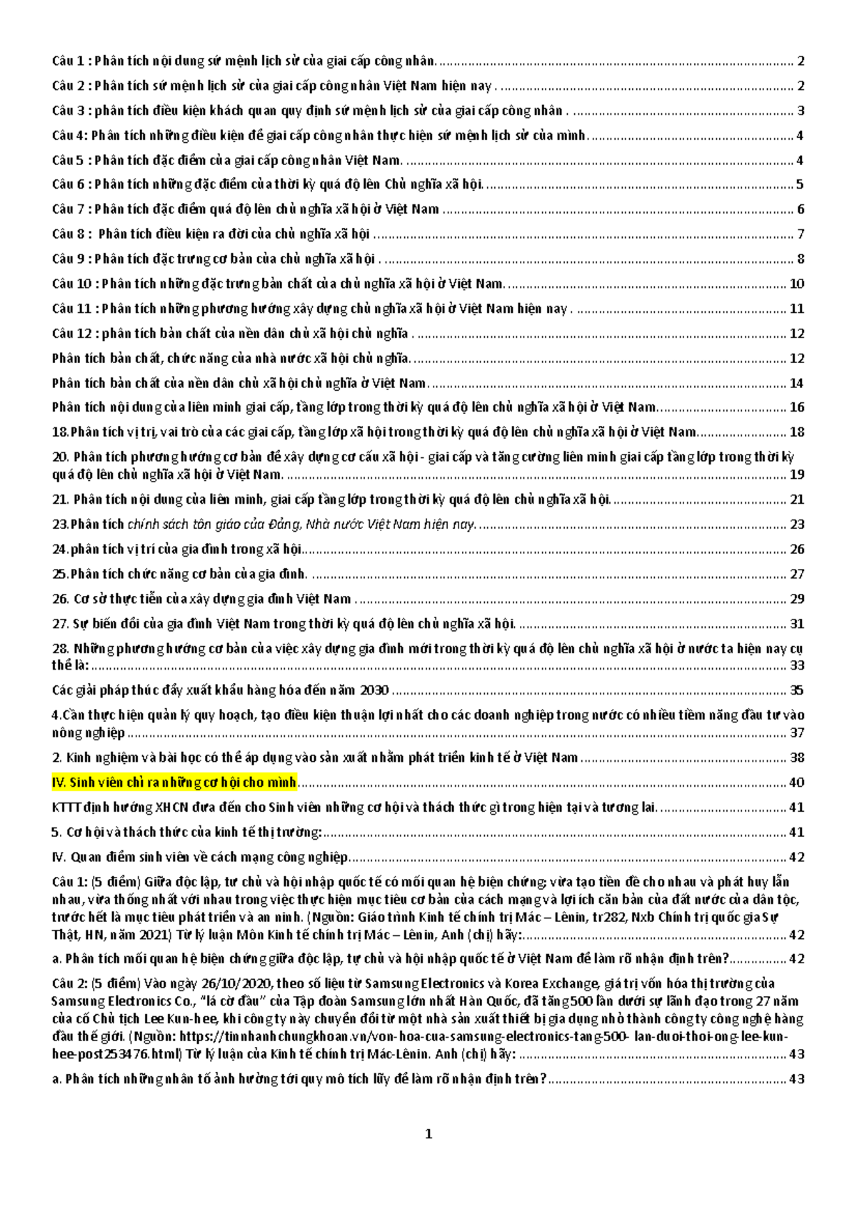 Thicuoikiktct - Đề ôn thi cuối kì - Phân tích phương hướng cơ bản để ...