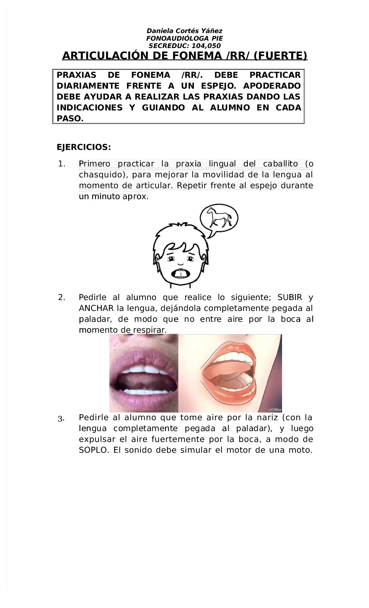 Pdf-articulacion-fonema-rr-fuerte-tarea-k-1-y-2 compress - Daniela ...