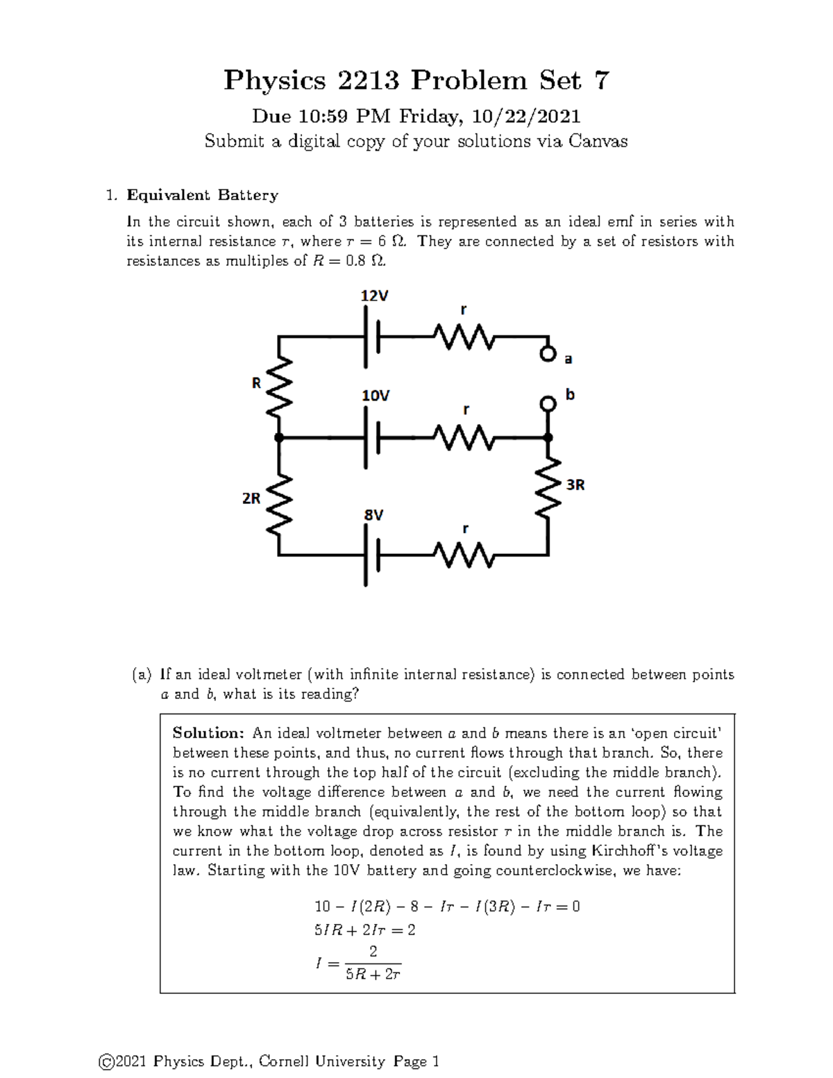 PS07 F21 solns - Weekly problem sets that are meant to make students ...