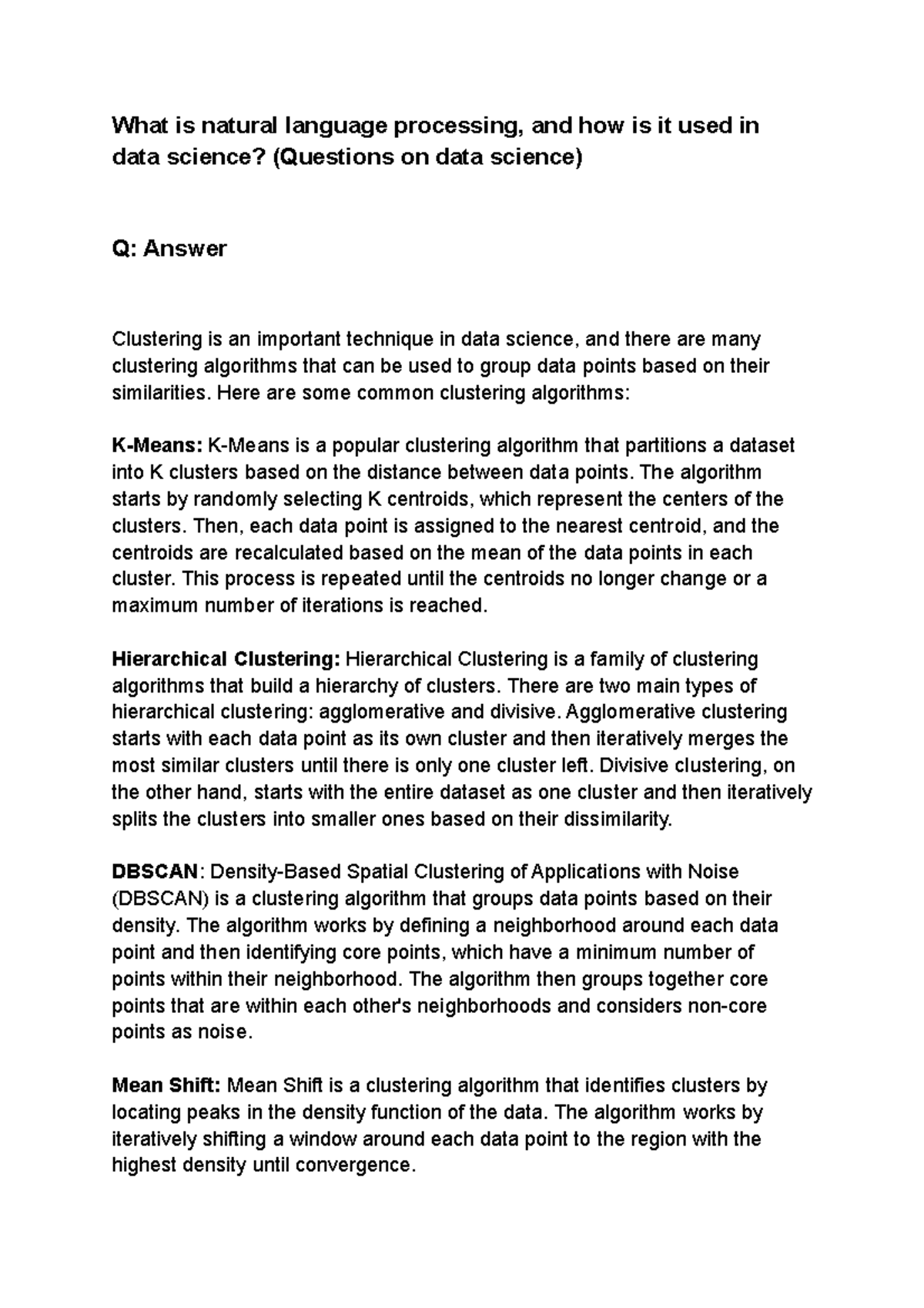 What is natural language processing, and how is it used in Data Science ...