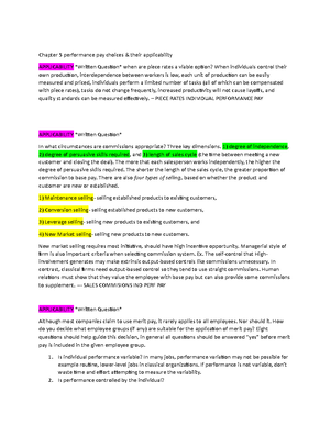 Chapter 1 The Pay Model - 1 - 1 Compensation – Twelfth Edition ...