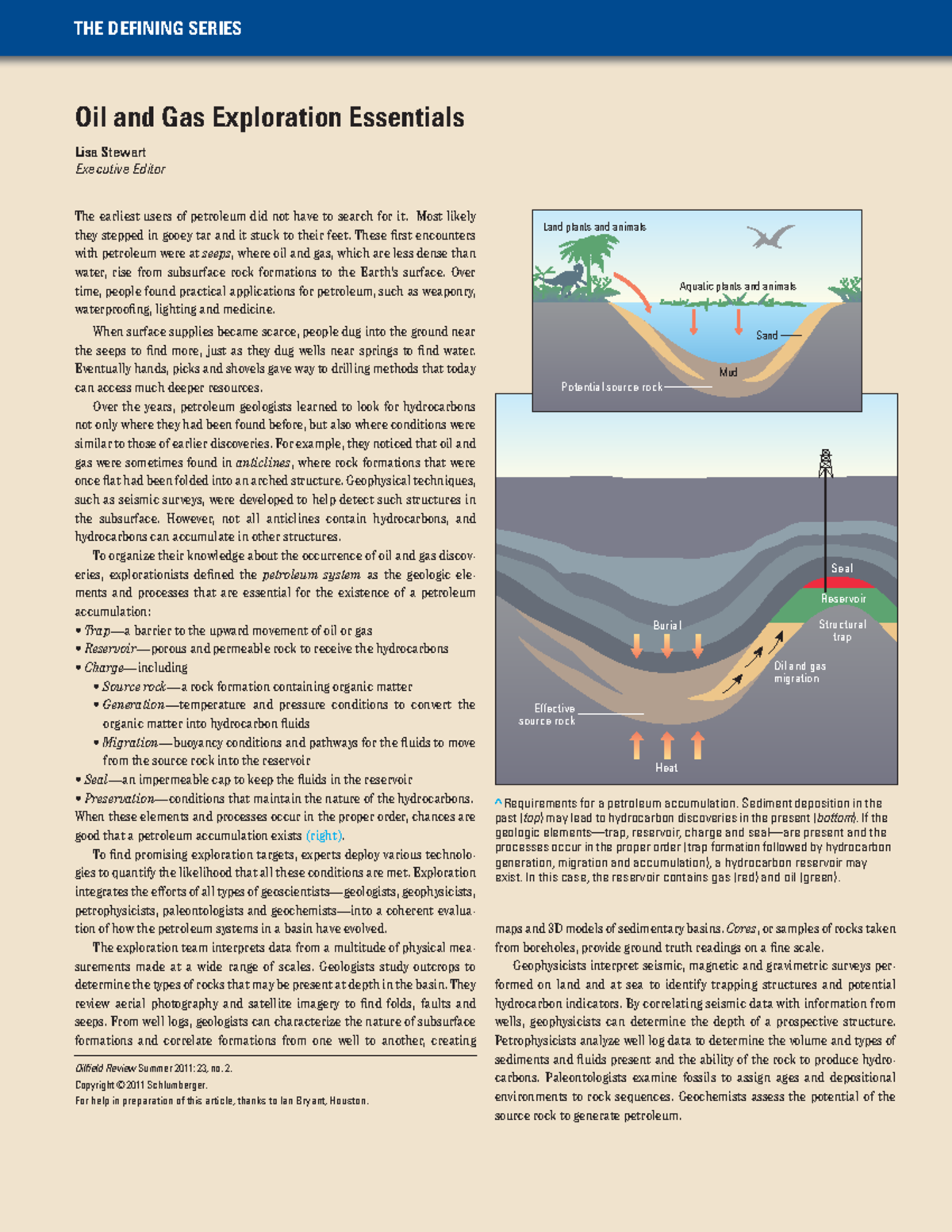 Defining-exploration in petroleum geology - Methods In Epidemiological ...