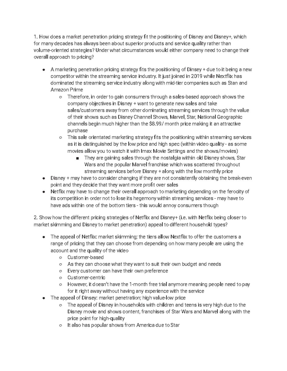 W8 - lecture notes for marketing fundamentals (MARK2012) for week 8 ...