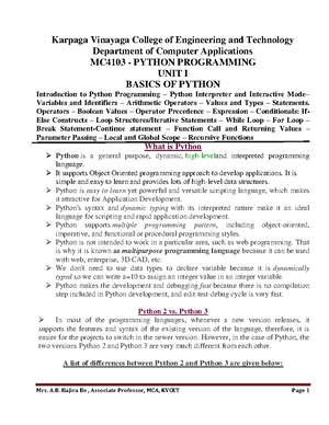 M.C.A. (2 years) Syllabus - ANNA UNIVERSITY, CHENNAI NON - AUTONOMOUS ...