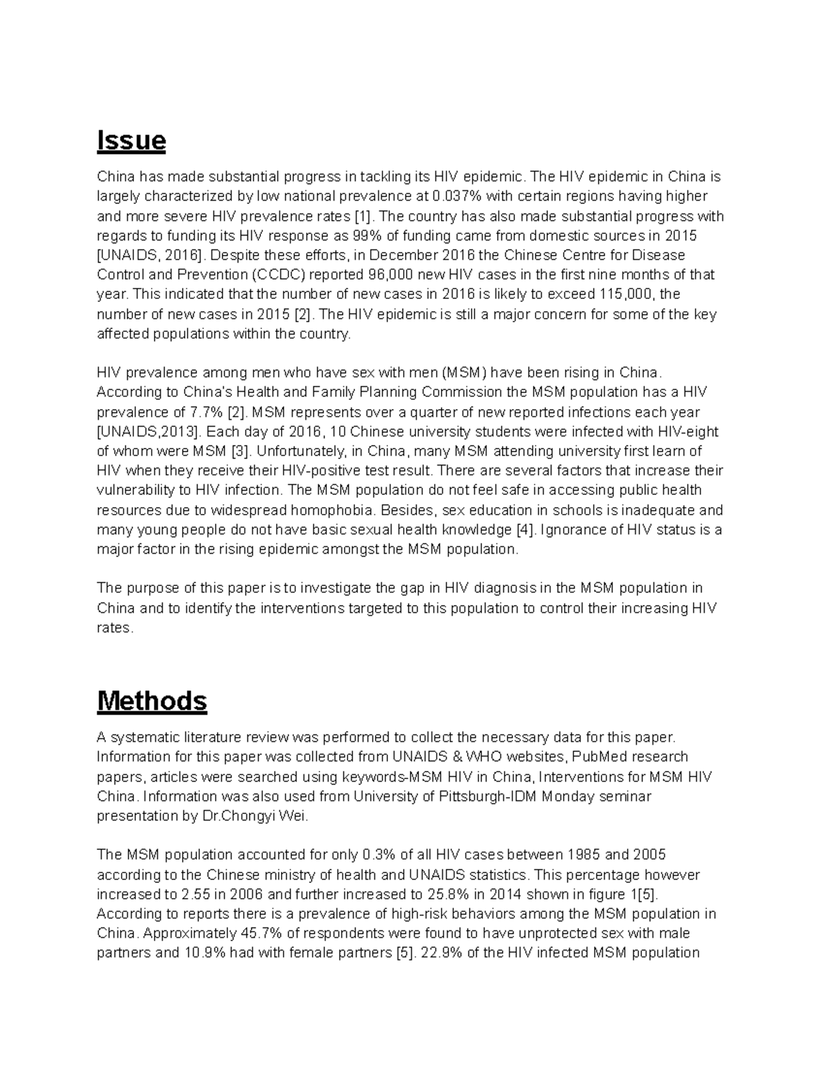 Strategies to Reduce the Increasing Incidence of HIV in Chinese MSM ...