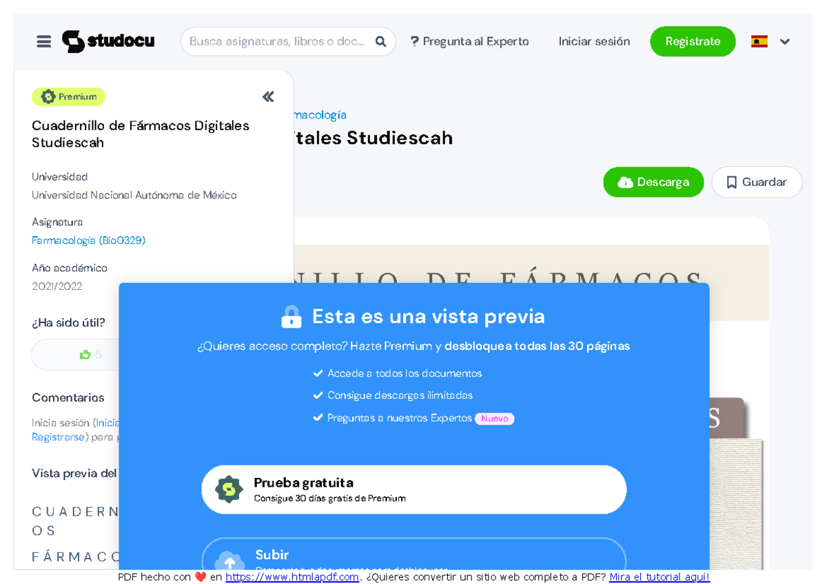 Www studocu com es a 31125633 - PDF hecho con en htmlapdf. ¿Quieres ...