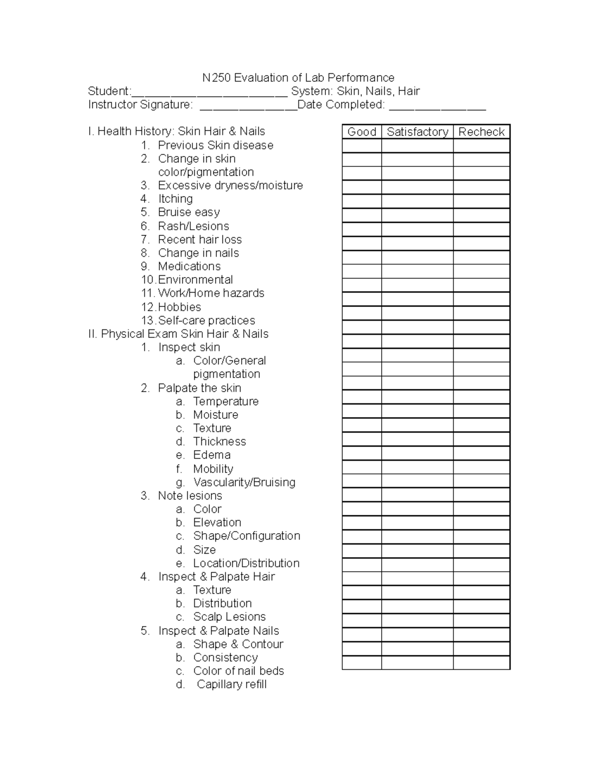 N250 Checkoff skin Skin Check Off N250 Evaluation Of Lab n250-checkoff-skin-skin-check-off-n250-evaluation-of-lab