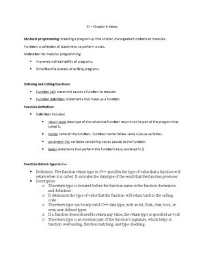 CIS 205 CH3 Notes - Elgazzar - CIS 205 Heba Elgazzar April 5, 2023 ...