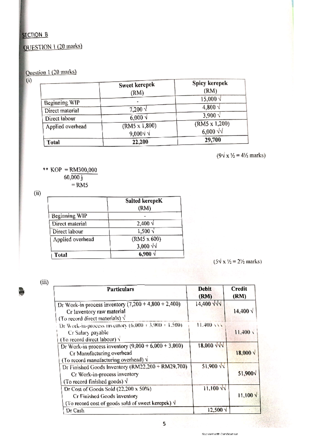 Answer model 5 - Matematik - Studocu